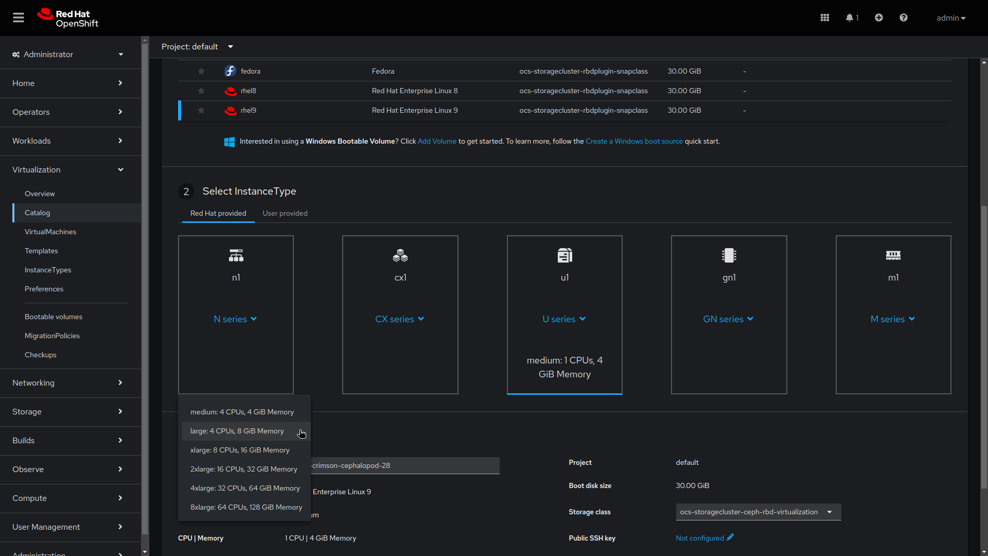 Get started with Red Hat OpenShift Virtualization